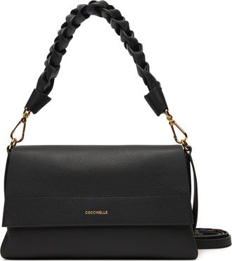 Coccinelle Handtasche Coccinelle Boheme Grana Double E1 M50 12 01 01 Schwarz