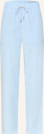 Marc Cain Hose Ranchi Mit Leinen blau