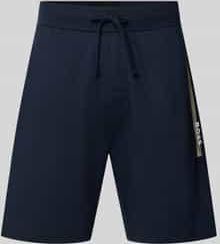 HUGO BOSS Regular Fit Sweatshorts aus reiner Baumwolle Modell AUTHENTIC