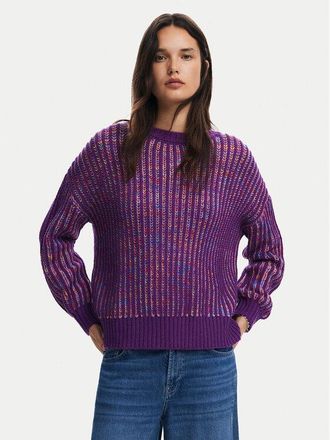Desigual Pullover Whitehorse 24WWJF34 Violett Regular Fit