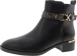 Calvin Klein Bottines Dhara pour femme, noir, 37.5 EU