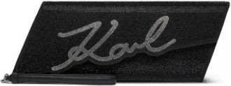 Karl Lagerfeld Femme, Sacs, Noir, Taille: ONE Size Clutch