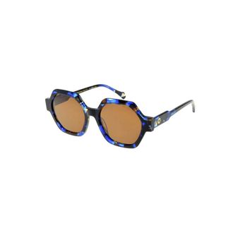 Ines De La Fressange Marion Sonnenbrille - - Accessories - Damen - Blau - ONE SIZE