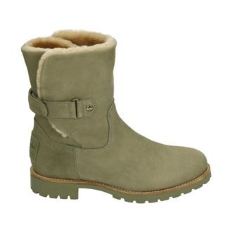 Panama Jack Sportliche Hohe Stiefel Taupe Nubuk - - Shoes - Damen - Gr&uuml;n - 37 EU