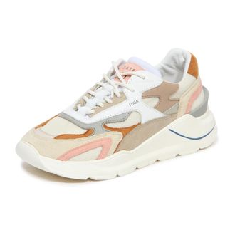 D.A.T.E. Colored Cream Fuga Schuhe - - Shoes - Damen - Mehrfarbig - 40 EU