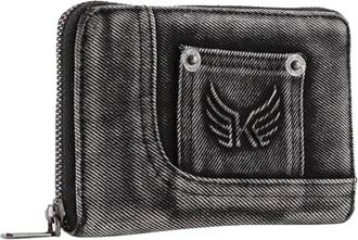 Kaporal Femme, Accessoires, Noir, Taille: ONE Size Portefeuille et porte-cartes