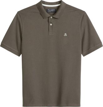 Marc O'Polo Piqu&eacute;-Poloshirt aus Bio-Baumwolle mit Label-Stickerei, Regular Fit in