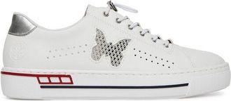 Rieker Sneakers L8857-80 Wei&szlig;
