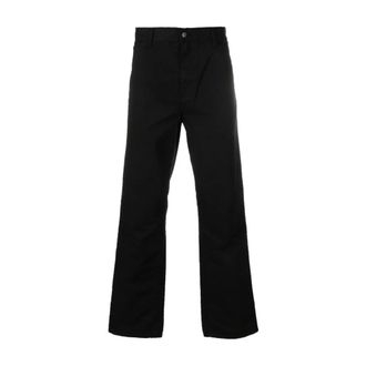 Carhartt Work in Progress Homme, Pantalons, Noir, Taille: W34 Cropped Pantalons