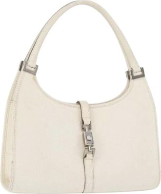Gucci Sac bandouli&egrave;re vintage doccasion - Femme - Pre-owned - Blanc - Taille: ONE Size