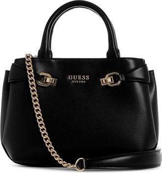Guess Lorelei Mini Satchel Schwarz, Schwarz, Einheitsgr&ouml;&szlig;e, Schwarz, Einheitsgr&ouml;&szlig;e