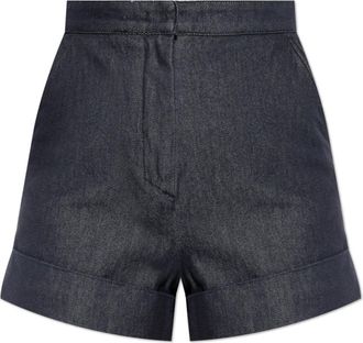 Max Mara Femme, Shorts, Bleu, Taille: 38 FR Calca Denim Shorts