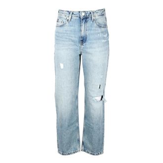 Tommy Hilfiger Klassische Gerades Jeans - - Jeans - Damen - Blau - W26