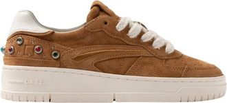 D.A.T.E. D.a.t.e., Femme, Chaussures, Brun, Taille: 38 EU Baskets