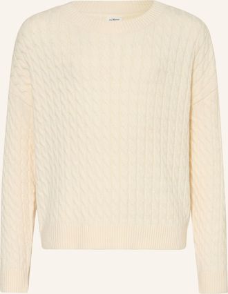 s.Oliver S.Oliver Red Pullover weiss