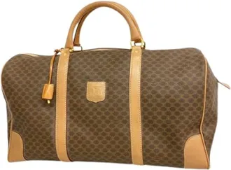 Celine unisex, Pre-owned, Brun, Taille: ONE Size Sac Week-end Vintage Pre-owned