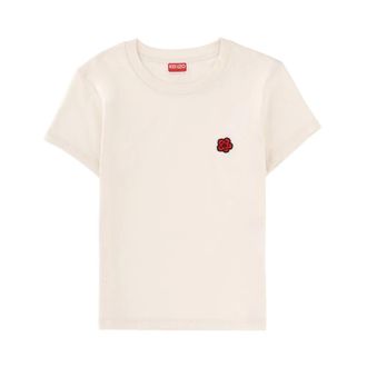 Kenzo Boke Flower T-Shirt - - Tops - Damen - Beige - L