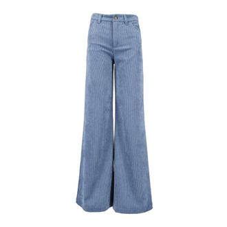 Ermanno Scervino Damen, Hosen, Blau, XSGr&ouml;&szlig;e