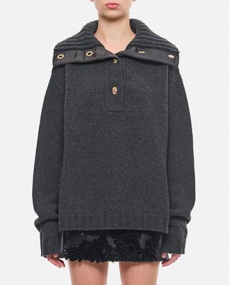 Wales Bonner Ballad Pullover Mit Kragen