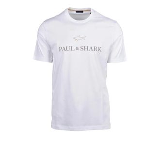 Paul & Shark Homme, Tops, Blanc, Taille: S Paul & Shark tshirt