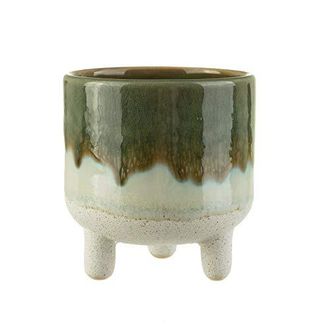 Sass & Belle Mojave Glaze Pot de Fleurs Vert