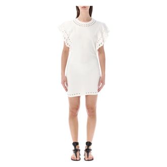 Isabel Marant Orlane Kleid - - Dresses - Damen - Wei&szlig; - S