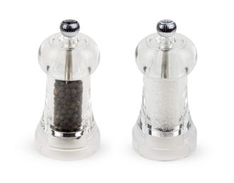 Peugeot Toul M&uuml;hlen-Set Pfeffer/Salz, Klassische Mahlgradeinstellung, H&ouml;he: 11 cm, Acryl, Transparent, 2/20101901