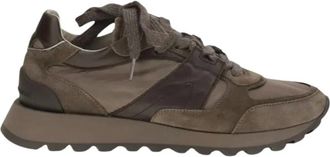 Brunello Cucinelli Femme, Chaussures, Brun, Taille: 40 EU Baskets basses en cuir