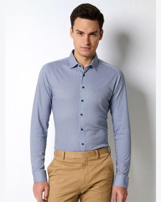 DeSoto Jerseyhemd aus Baumwolle mit Print in