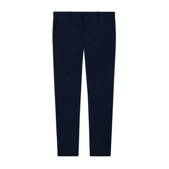 Giorgio Armani Hose aus Schurwolle mit flachem Bund - - Trousers - Herren - Blau - 2XL