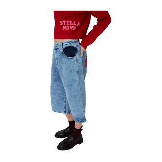 Stella Nova Damen, Jeans, Blau, LGr&ouml;&szlig;e