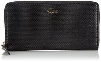 Lacoste NF1228CE, Portemonnaies Femme - Noir - Schwarz (Without Color 000), 20x10x2 cm (B x H x T) EU