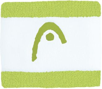 Head Schwei&szlig;band Striped 2,5, lightlime/White, One Size