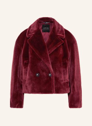 Marc Cain Kunstpelz-Jacke rot