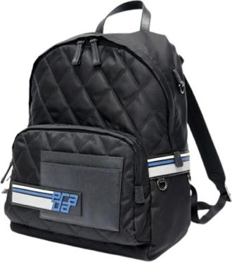 Prada unisex, Pre-owned, Noir, Taille: ONE Size Sac &agrave; dos en cuir Pre-owned