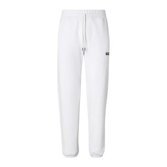 GCDS Baumwoll-Sweatpants - - Trousers - Herren - Wei&szlig; - XL