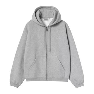 Carhartt Work in Progress Hooded Ebbert Jacket - - Sweatshirts & Hoodies - Herren - Grau - L