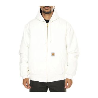 Carhartt Work in Progress Kapuzenjacke - - Jackets - Herren - Wei&szlig; - L