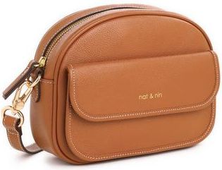 Nat & Nin Sac &agrave; bandouli&egrave;re Judy en cuir