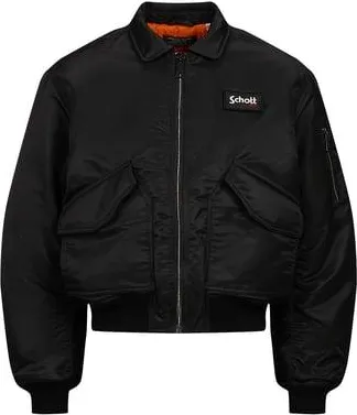 Schott NYC Bomber ample &agrave; logo