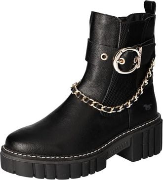Mustang Jeans Femme 1447-502 Booty, Noir, 38 EU