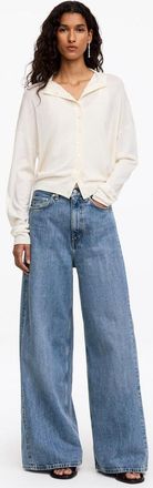 Arket Weite Jeans -Blau