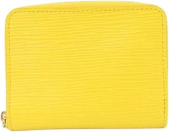 Louis Vuitton Porte-monnaie Pre-owned - Femme - Pre-owned - Jaune - Taille: ONE Size