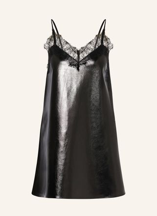 Love Stories Love Stories Neglig&eacute; Winter In Lederoptik schwarz