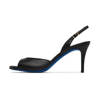Loriblu Femme, Chaussures, Noir, Taille: 38 EU Sandale en cuir Nappa