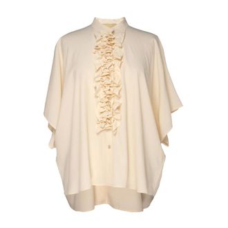 Momoni Damen, Blusen & Hemden, Wei&szlig;, SGr&ouml;&szlig;e