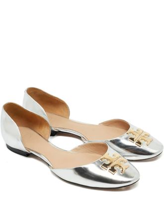 Tory Burch Raleigh Ballerinas - Silber