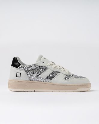 D.A.T.E. court 2.0 glitter silver