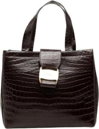 Ferragamo Pre-owned Tote Bag - - Pre-owned - Damen - Braun - ONE SIZE