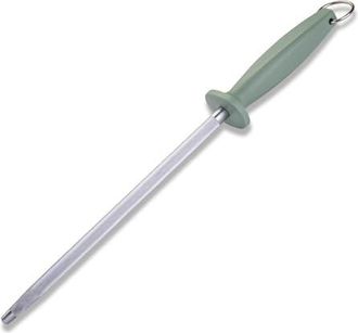 Fackelmann Fackelmann Wetzstahl - 40 cm, ergonomischer Griff mit Aufh&auml;nge&ouml;se, zum Sch&auml;rfen von gebrauchten Messerklingen, Reinigung per Hand